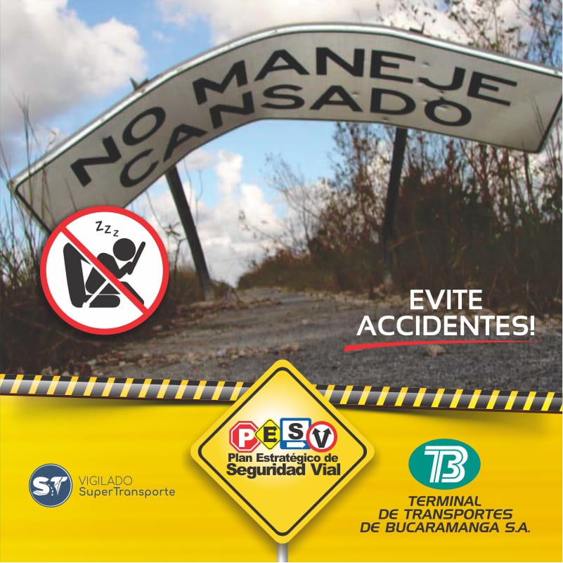 Conduce con cuidado | ::: TERMINAL DE TRANSPORTES DE BUCARAMANGA